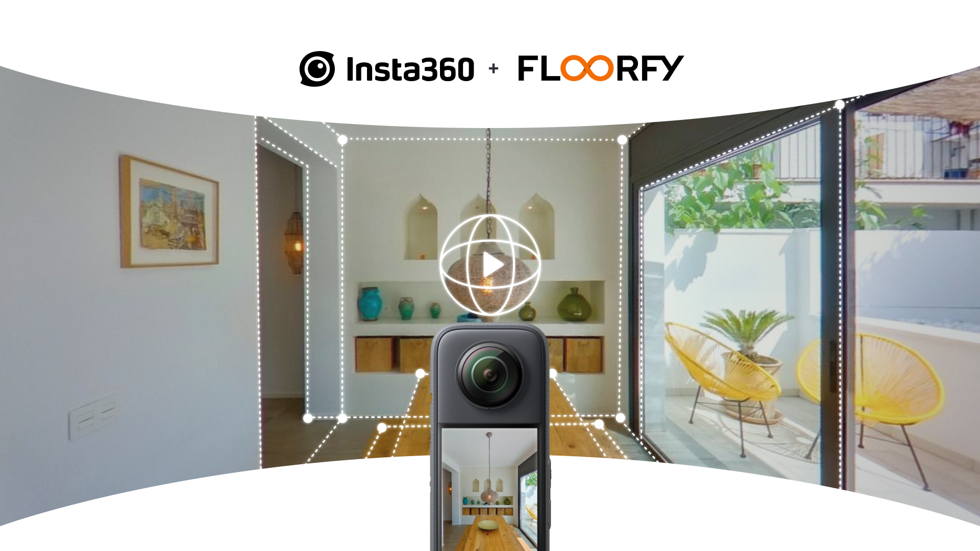 Insta360 partners with Floorfy