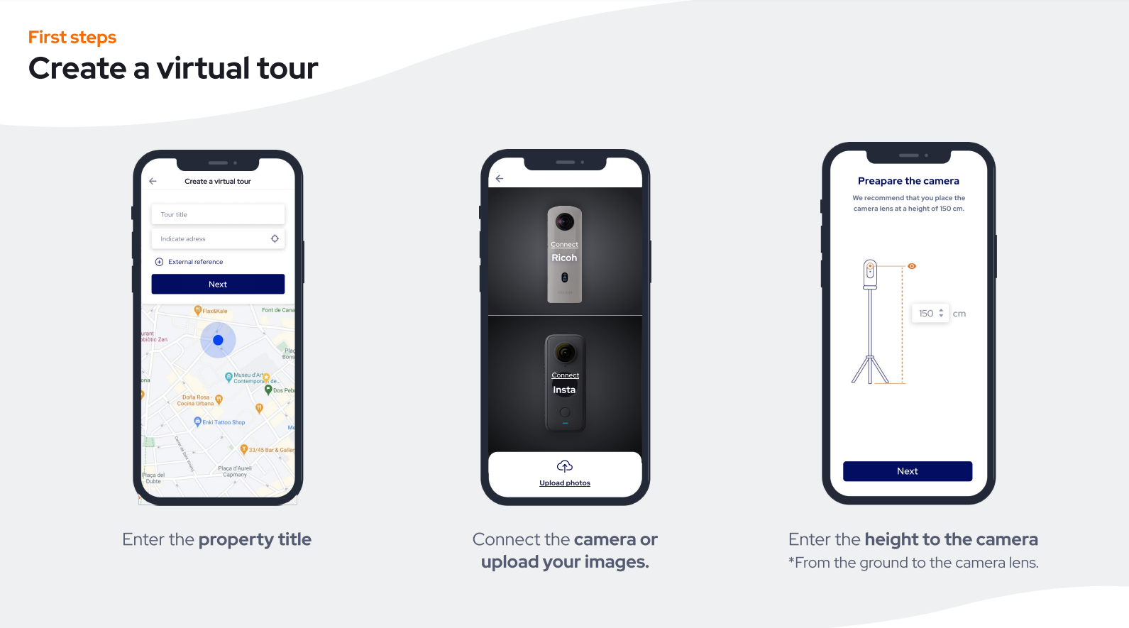 How to make a 360º virtual tour for real estate agencies