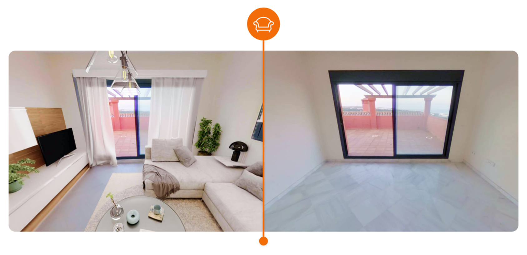 🏡🛋️ Automatic Home Staging Decoration