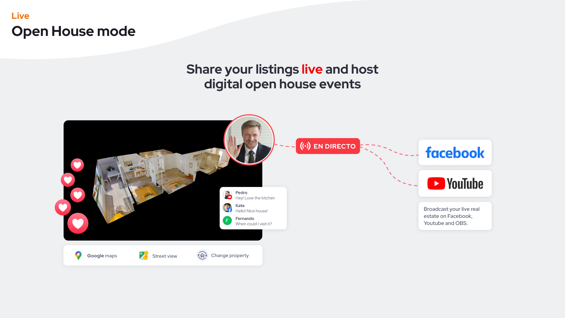 How To Do a Live Real Estate Open House Event